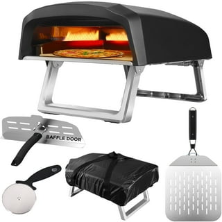 Camp Chef Italia Artisan Pizza Oven, PZOVEN, Stainless Steel Propane ...