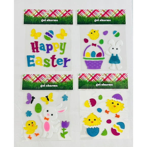 Summer Window Gel Clings