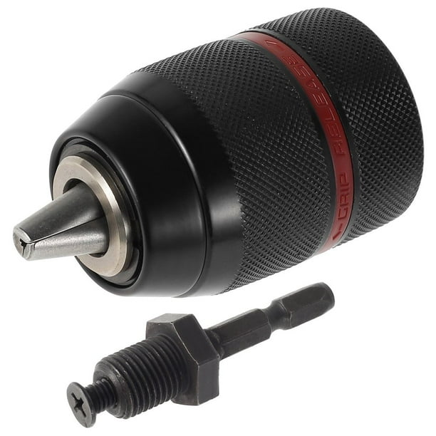 Metal Heavy Duty 1/2-20UNF 2-13mm Keyless Drill Chuck Self-tighten ...