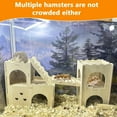 Hamster Hideout House Multi Chamber Rat Hide Hut Castle Large Climbing ...