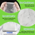 Garden Mesh Netting with Drawstring, Barrier Protectors Net, Plants ...