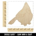 Puffy Cardinal Bird Wood Shape Unfinished Piece Cutout Craft DIY ...