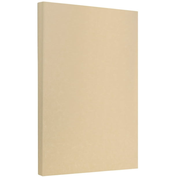 JAM Legal Parchment 24lb Paper, 8.5 x 14, Brown Recycled, 500 Sheets ...