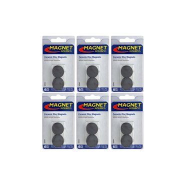 ProMag Magnet 3/4" Round Adhesive 100pc - Walmart.com