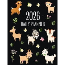 Cow Planner 2025: Cute 2025 Daily Organizer: January-December (12 ...