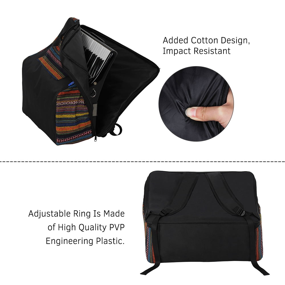 Buy IRIN IN-106 National Style Accordion Case Gig Bag for 48-120 Bass ...