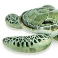 Intex Giant Realistic Sea Turtle Ride-On Inflatable Pool Floatie, Cool ...