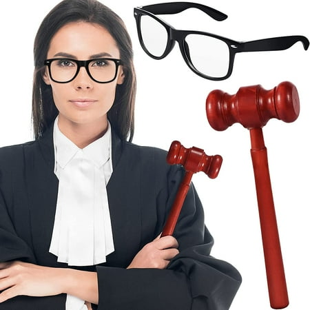 2 Pieces Judge Wooden Gavel Judge Gavels Cosplay Lawyer Judge Gavel ...