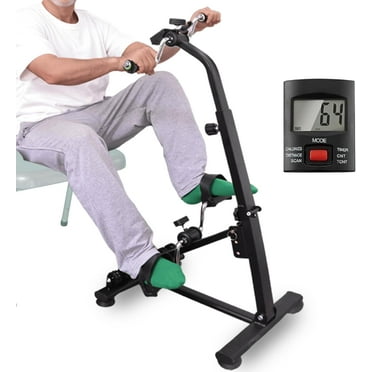 Nanly Adjustable Pedal Exerciser Bike for Seniors, Hand Arm Leg and ...