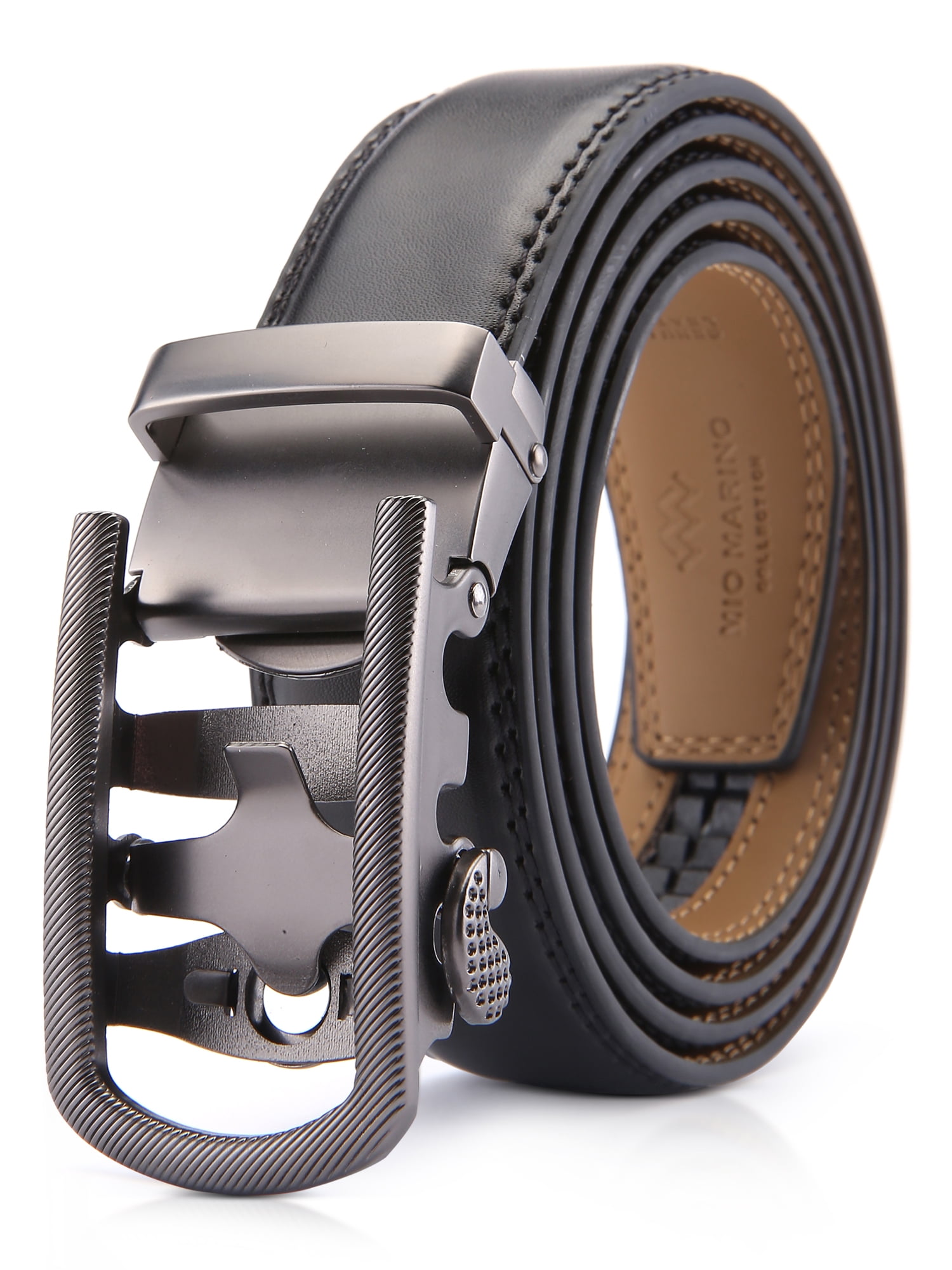 Ribbed Metal Ratchet Belt - Walmart.com