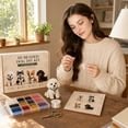 Household Animal Beading DIY Pack, 3D Figure Bead Craft Set, Easy Step ...