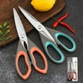 GARENAS Garden Tools Multifunctional Kitchen Scissors Strong Kitchen ...