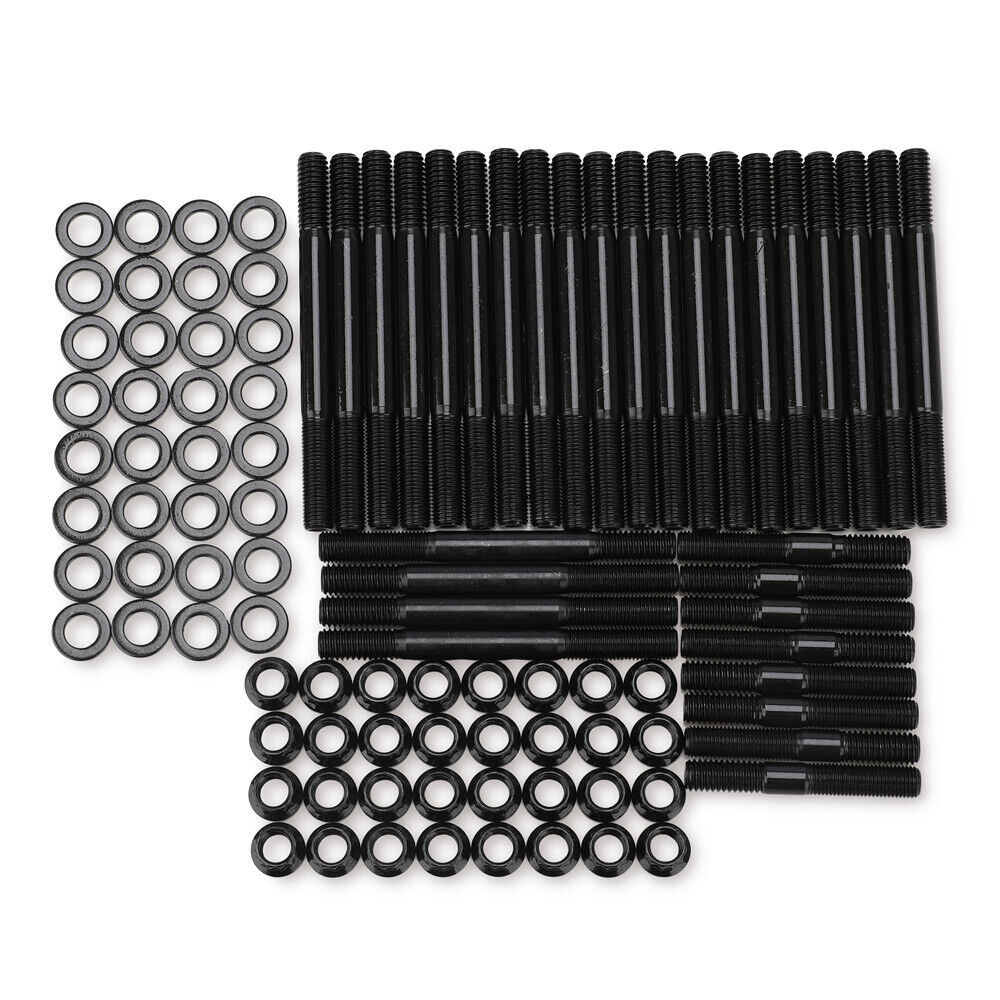 ARP Valve Cover Fastener Stud 12 Point Nuts Polished 14 pc P/N 400-7614 ...