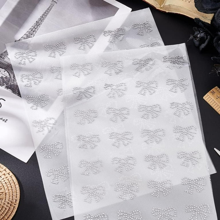 Craft Decor Transfers 6 Sheets Rhinestone Iron-On Transfers – Glass ...