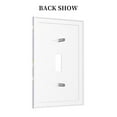 Fotbe Swan With Stars Print Duplex Receptacle Wall Plate, 1-Gang 5.0 ...