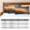 Abstract Pine Trees Throw Pillow Covers 20 x 20 Inch Pillow Covers Set ...