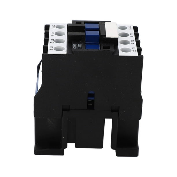 Contactor eléctrico, contactor de CA de 18 A, 3 contactos, interruptor ...