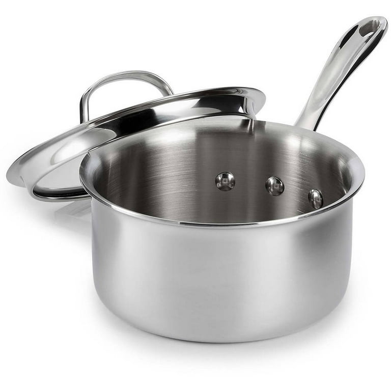 Calphalon 10 Piece Tri-ply Cookware Set Medium Stainless Steel UK Sale ...