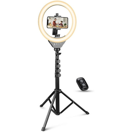 10’’ Ring Light with Tripod, Selfie Ring Light with 62'' Tripod Stand ...