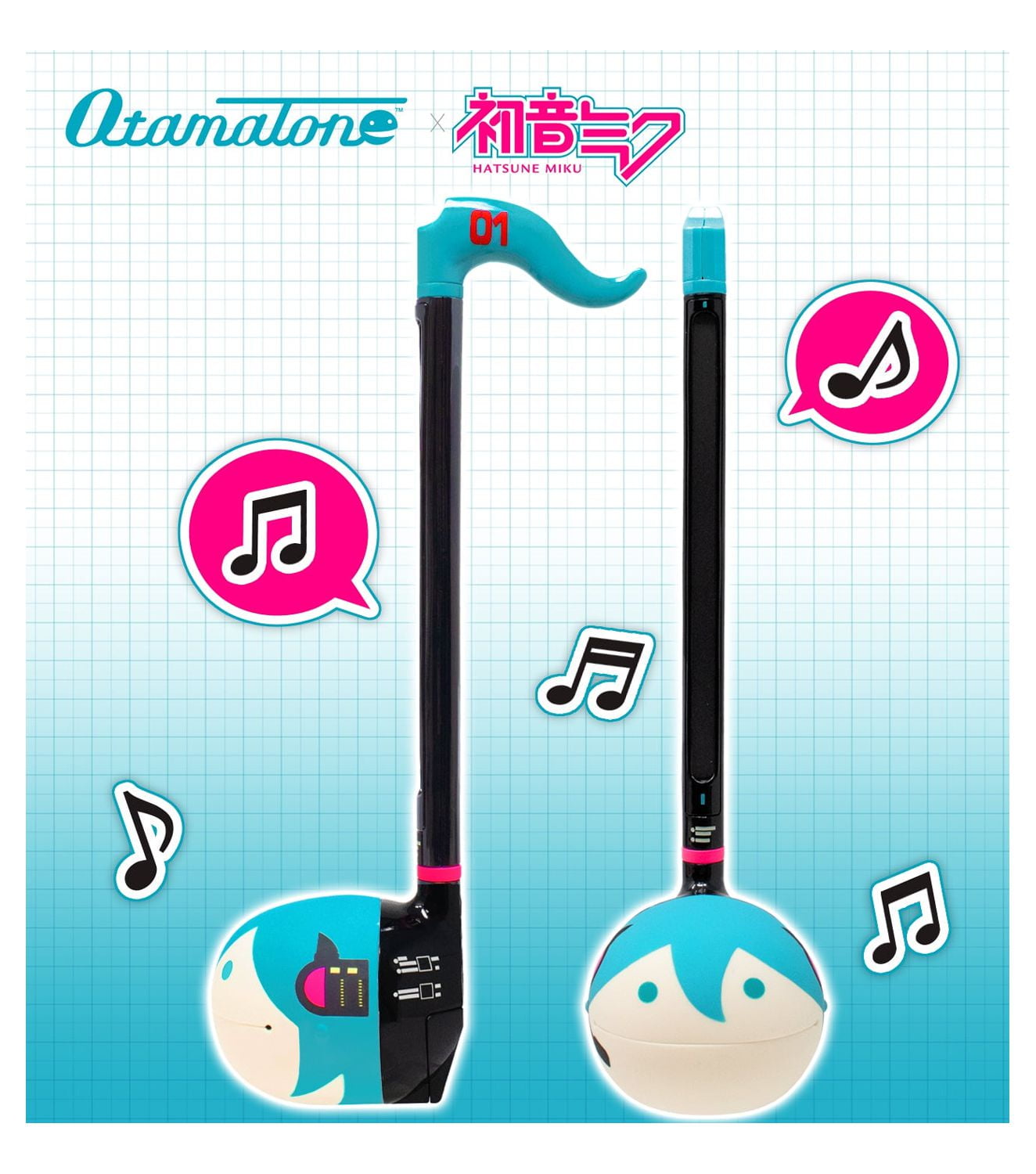 Otamatone Hatsune Miku - Fun Japanese Electronic Toy Synthesizer for ...