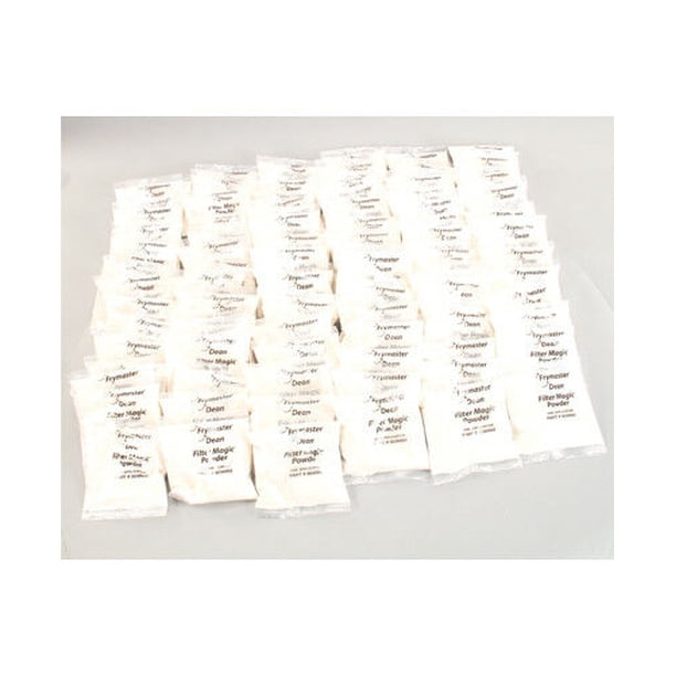 FRYMASTER 803-0002 80 Individual Powder Filter Packs - Walmart.com