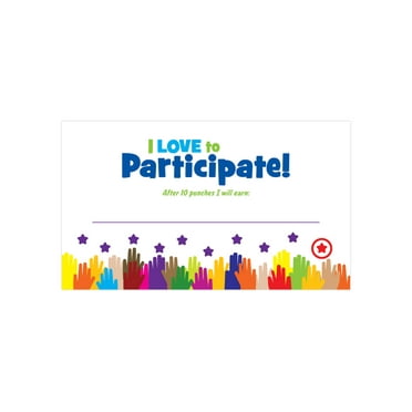 CathyFrank The World's Smartest Geeks Reward Punch Card Pack of 100 ...