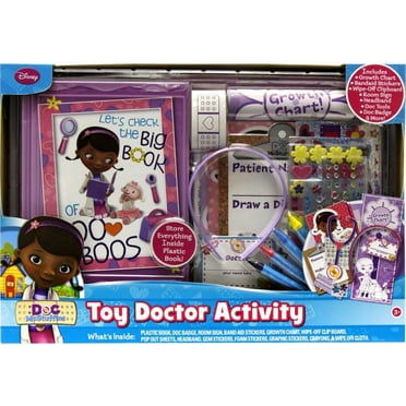 Disney Doc McStuffins Medical Toys Set: Doctor's Bag with Light-up ...