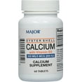 Major Oyster Shell Calcium with Vitamin D Supplement, 500 mg, 60 Count ...