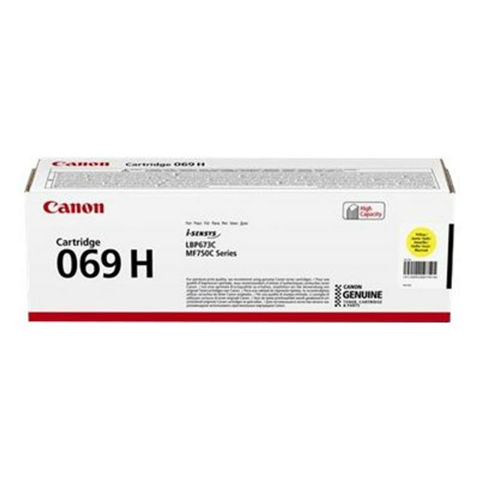 Click here for Canon Toner Cartridge 069h - Yellow prices