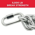TowSmart 7280 Threaded Safety Chain Quick Links, 2 Pack - Walmart.com