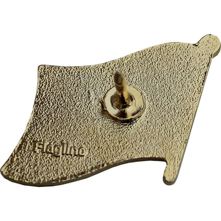 Christian Flag Lapel Pin Lapel Pin Israeli/American Flags: Stylish