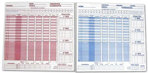Printable Lacrosse Stat Sheet