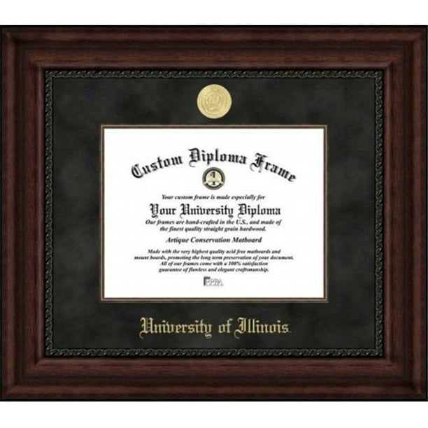Campusimages IL976EXM University of Illinois Executive Diploma Frame ...