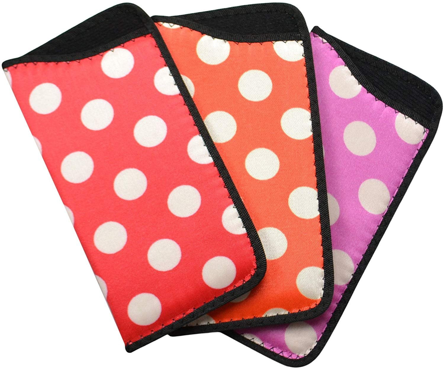 3 Pack Soft Slip In Eyeglass Case And Holder For Women And Men ...