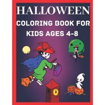 Halloween Coloring Book 1: Perfect Halloween Gift for Kids 2-8 ...