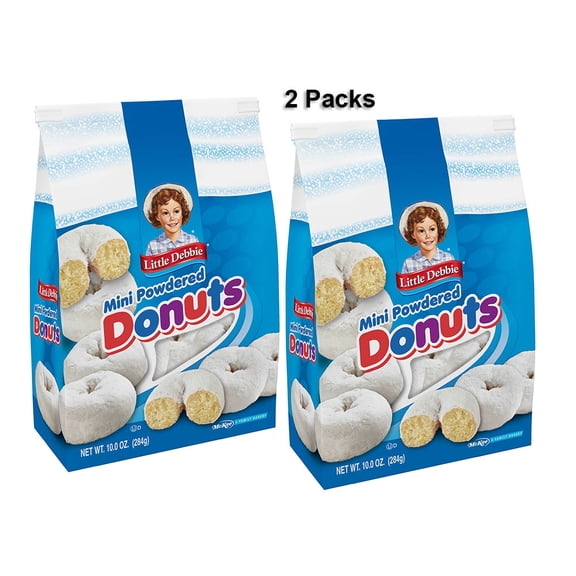 Little Debbie Mini Donuts, Sugar Coated Snack, 10 oz Bagged - Walmart.com