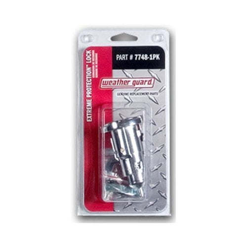 Weatherguard Lock Cyclinder For Crossover - New Style Red/Silver ...