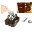 1x Camper Push Button Catch Lock Cupboard Door Motorhome Cabinet ...
