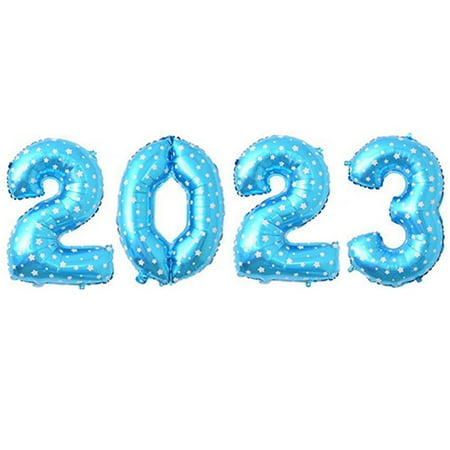 2023 Balloon Numbers - 2023 Balloons | Happy New Year Decorations 2023 ...