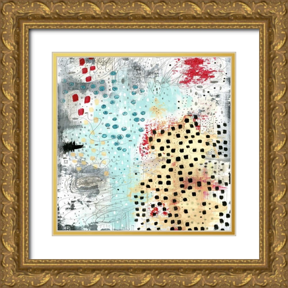 Ogren, Sarah 15x15 Gold Ornate Wood Framed with Double Matting Museum Art Print Titled - Black ...