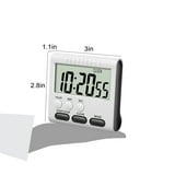 TSV Small Manual Kitchen Timer, Magnetic Hour Minute Countdown, Large ...