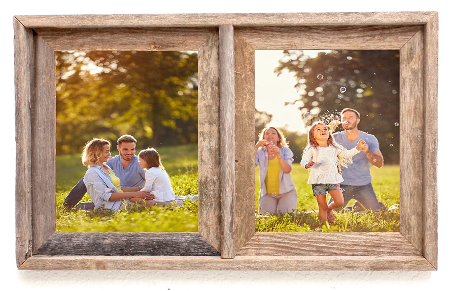 barnwoodusa signature collage frame - 100% up-cycled genuine reclaimed ...