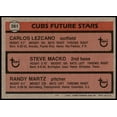 Cubs Future Stars (Carlos Lezcano / Steve Macko / Randy Martz) #381 ...