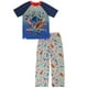 Lego Jurassic World Dinosaur Kids Short Sleeve 2 piece Pajamas Set S21B221JW - Walmart.com