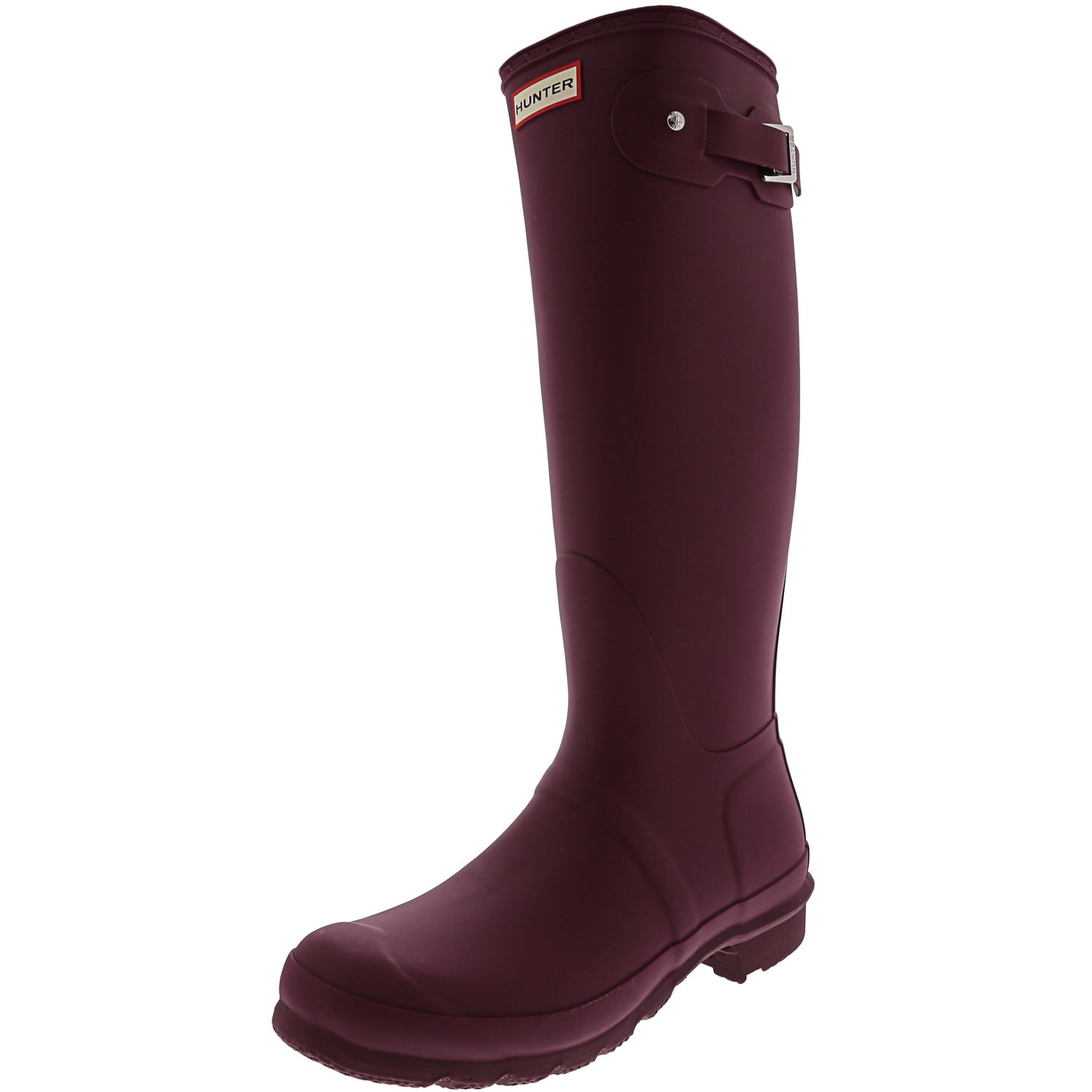 Hunter Women's Original Tall Violet Knee-High Rubber Rain Boot - 6M ...