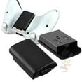 2x Black Battery Cover Case + 1x White Battery Cover Case for Xbox 360 ...