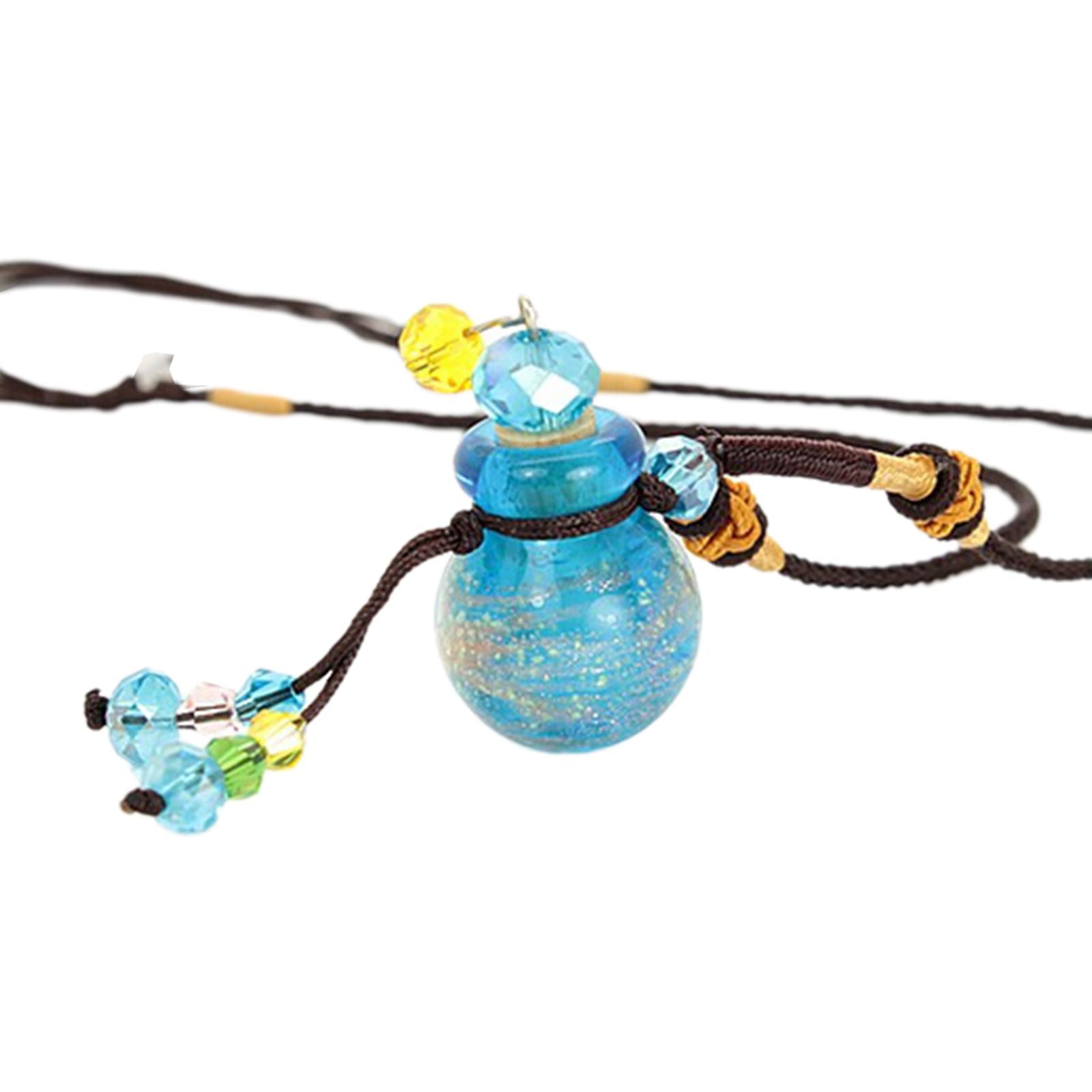 Refillable Empty Lovely Gourd Shaped Essential Oil Bottle Pendant ...