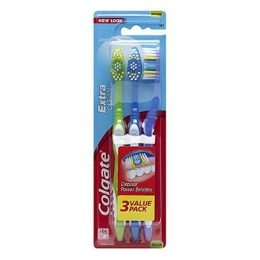 Colgate Extra Clean Full Head ToothBrush, Soft, 3 ea, 6 Pack - Walmart.com