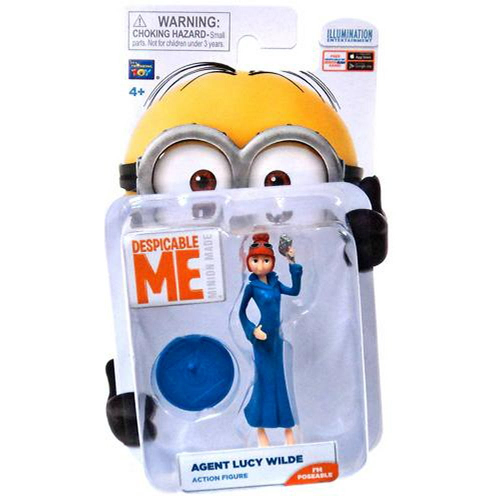 Despicable Me Minion Made Agent Lucy Wilde Mini Figure - Walmart.com ...