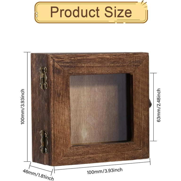 Collectible Shadow Box ULTRGEE Challenge Coin Display Case - Wall Mount ...